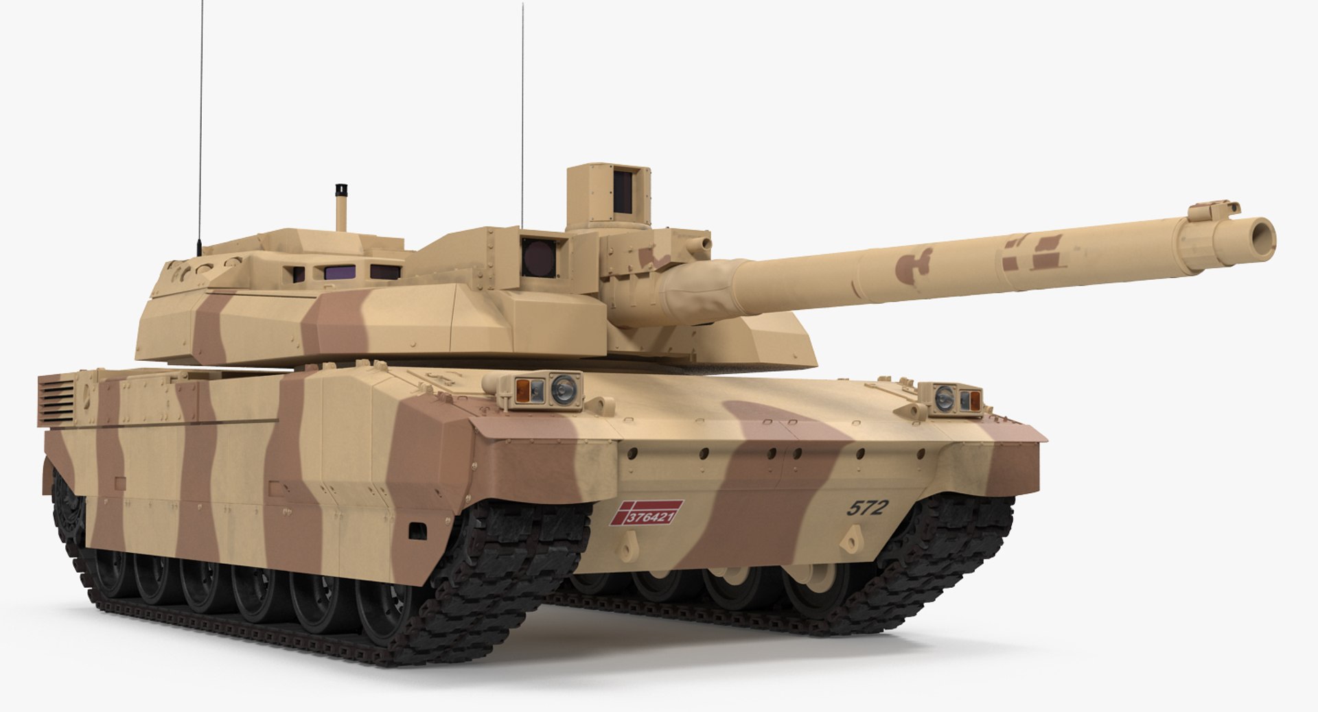 french army tank amx 3d model