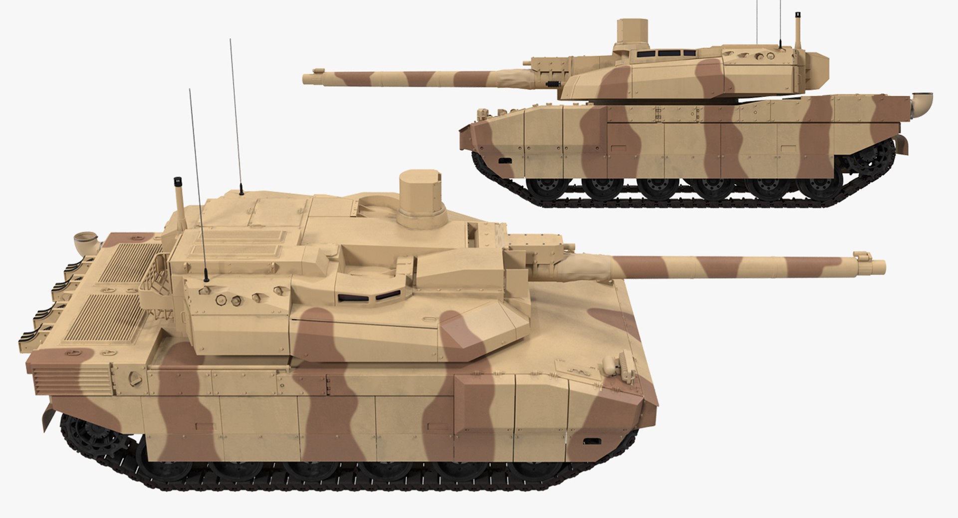 french army tank amx 3d model
