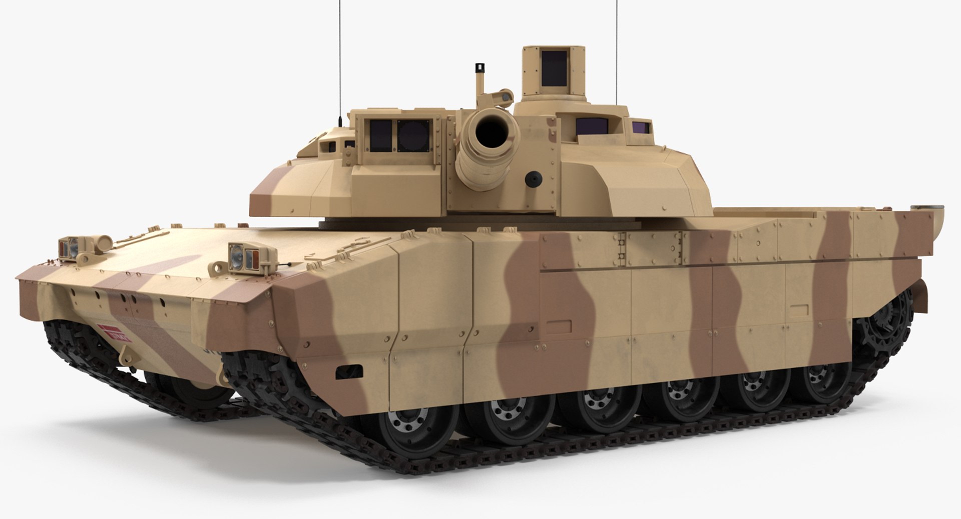 French Army Tank Amx 3d Model