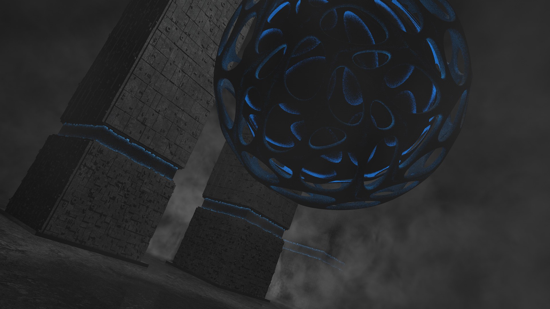 Concepts Dark Structure Strange Model - TurboSquid 1473110