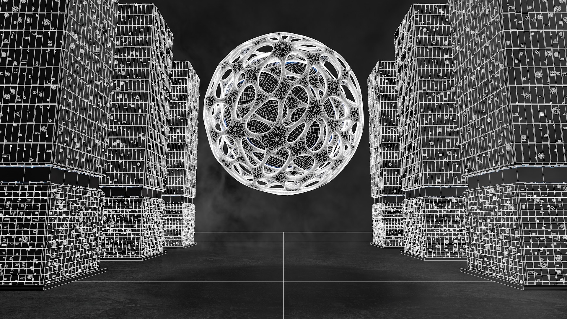 Concepts Dark Structure Strange Model - TurboSquid 1473110