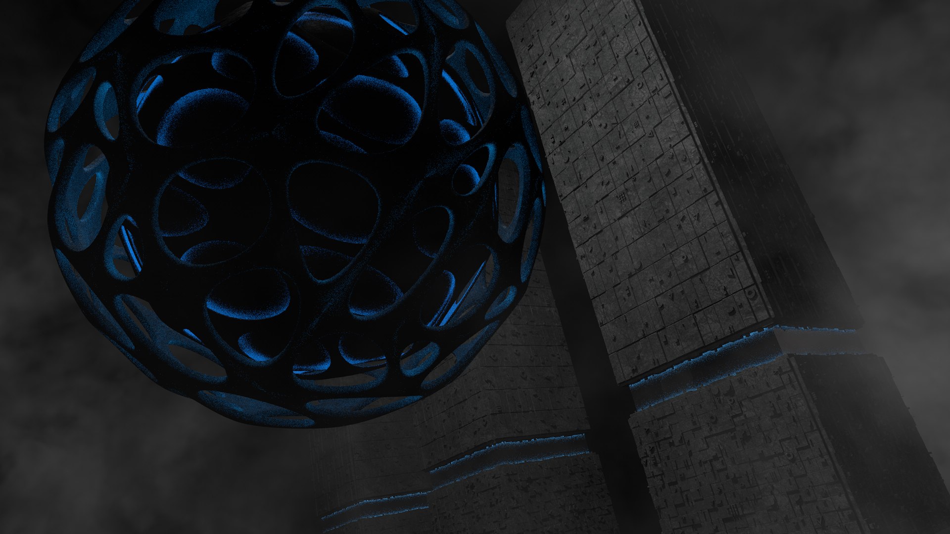 Concepts Dark Structure Strange Model - TurboSquid 1473110