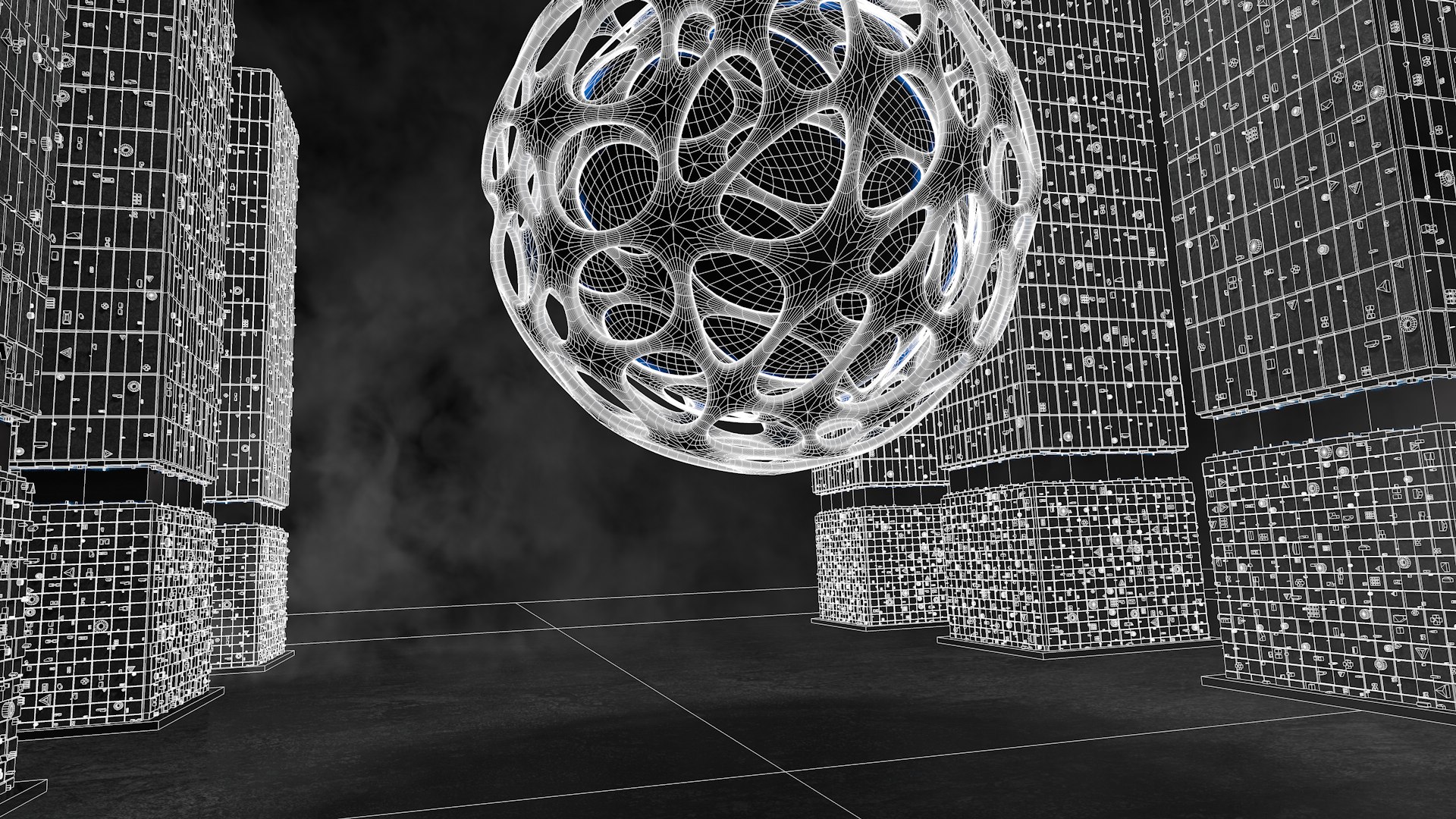 Concepts Dark Structure Strange Model - TurboSquid 1473110