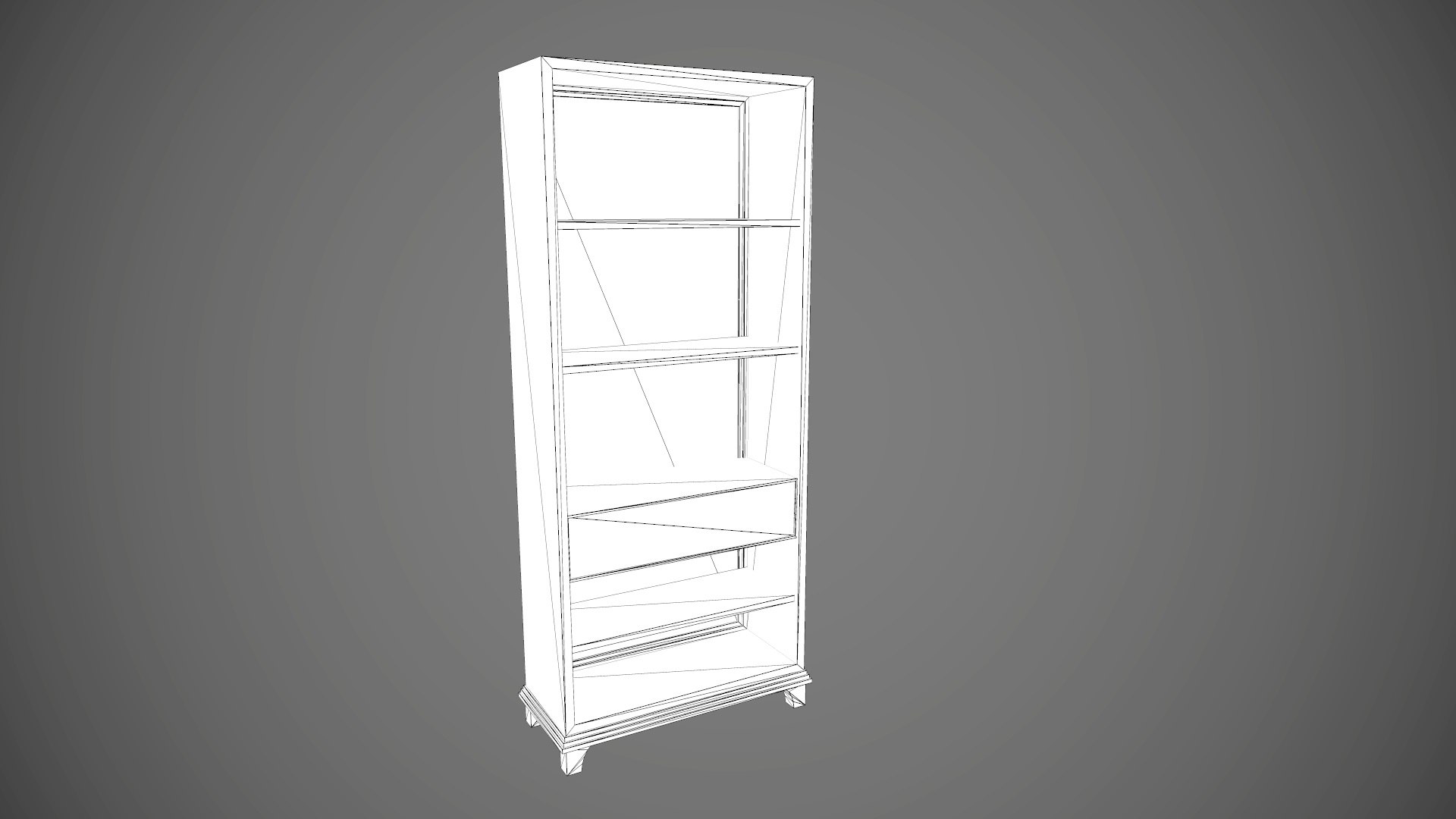 3D Shelf Low-poly Clean Model - TurboSquid 1180087