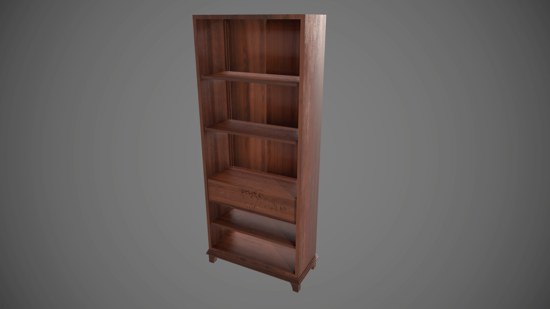 3D Shelf Low-poly Clean Model - TurboSquid 1180087