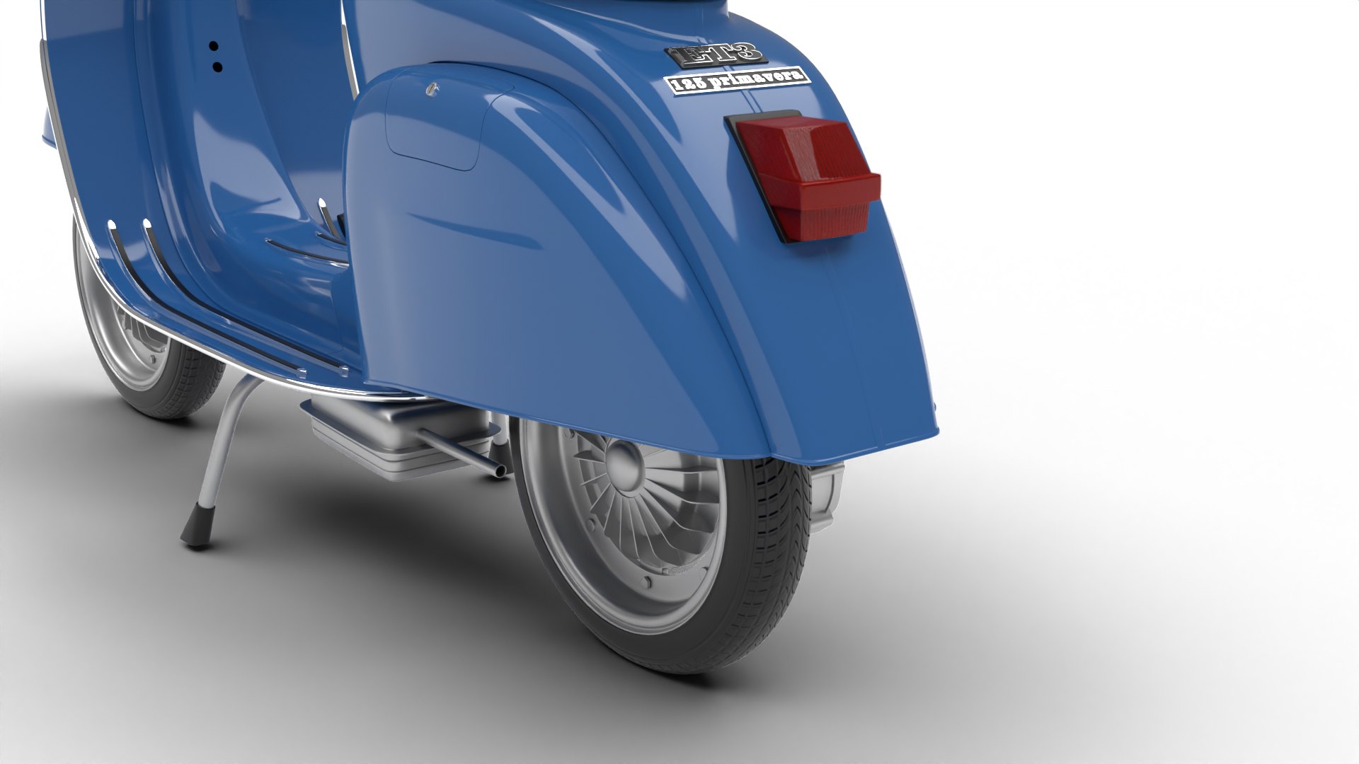 Vespa 125 ET3 1967 3d Model 3D Model - TurboSquid 2378336