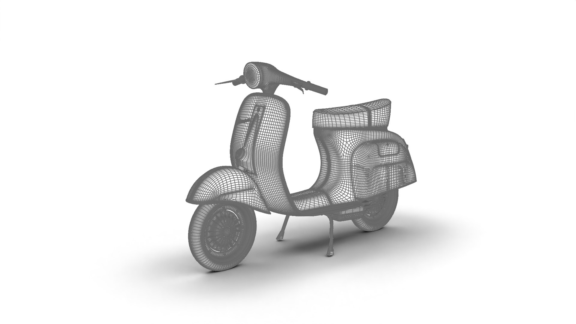 Vespa 125 ET3 1967 3d Model 3D Model - TurboSquid 2378336