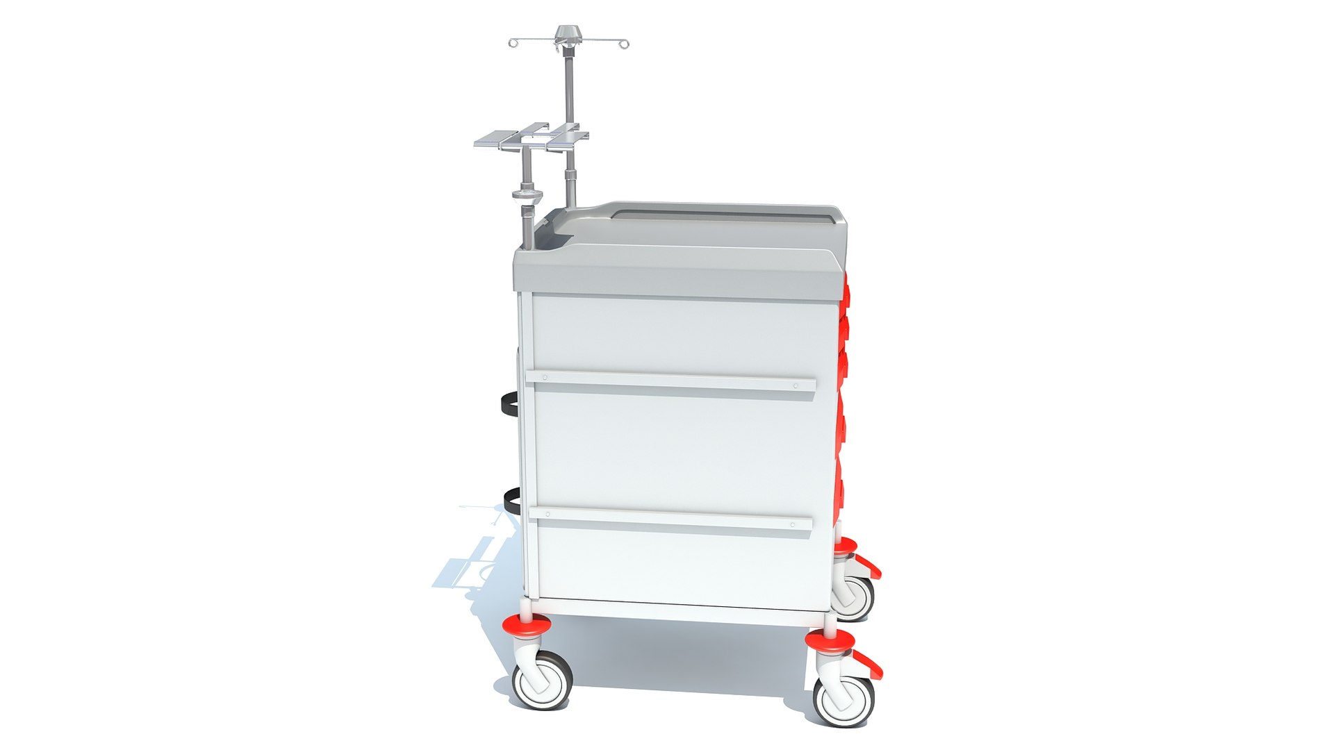 3D Emergency Trolley Model - TurboSquid 1637418
