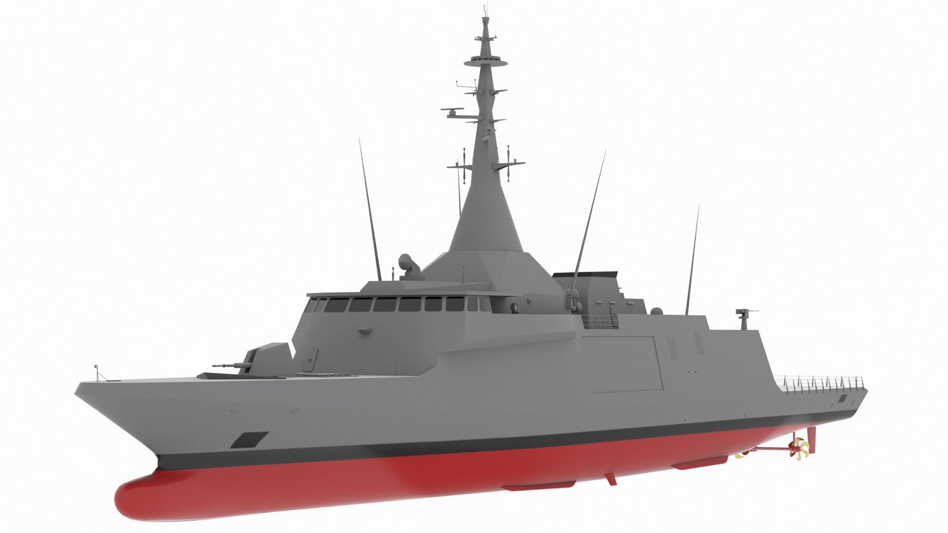 Gowind 2500 Corvette Modelo 3D - TurboSquid 1800087