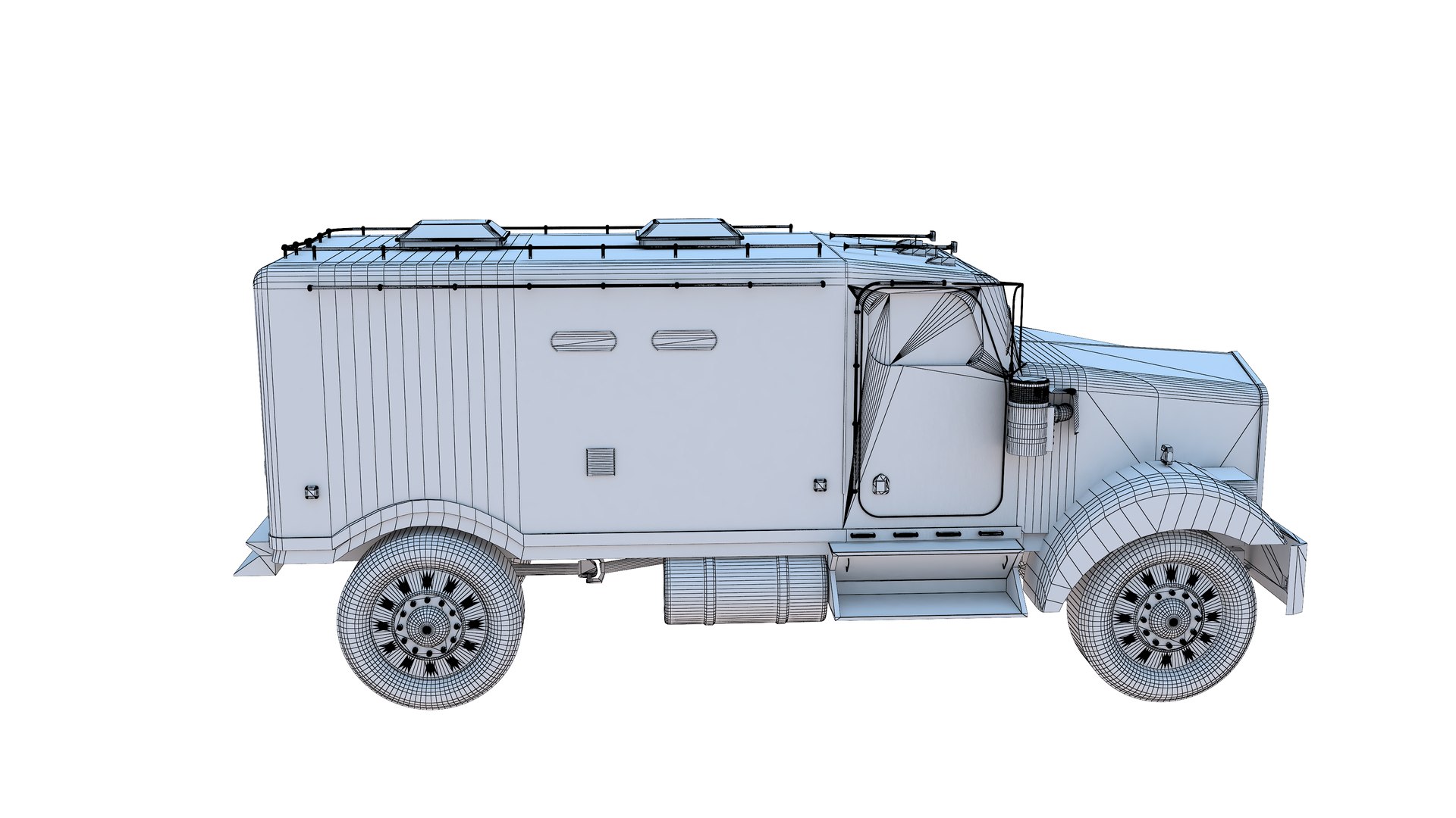 Armored car bank 3D - TurboSquid 1608052