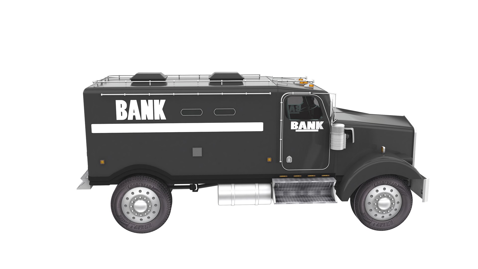 Armored Car Bank 3D - TurboSquid 1608052