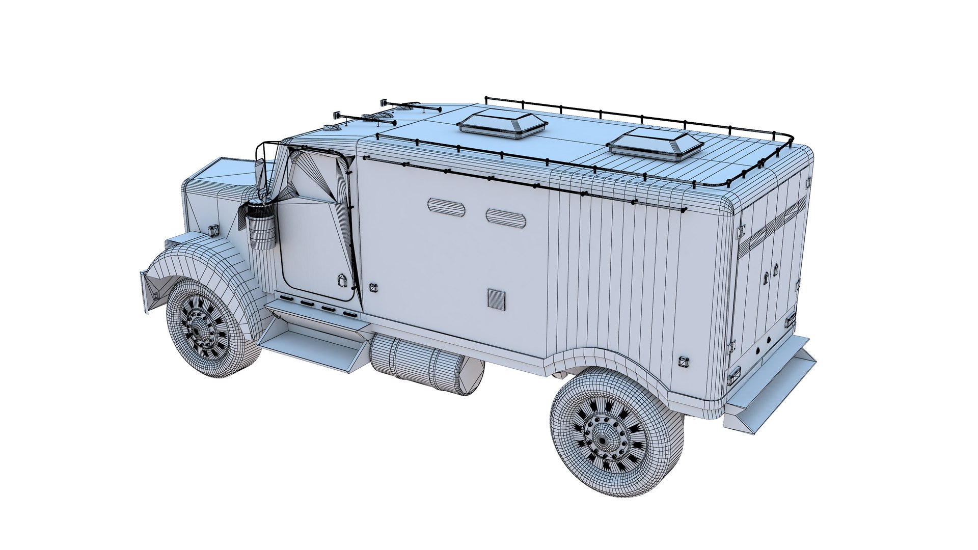 Armored Car Bank 3D - TurboSquid 1608052