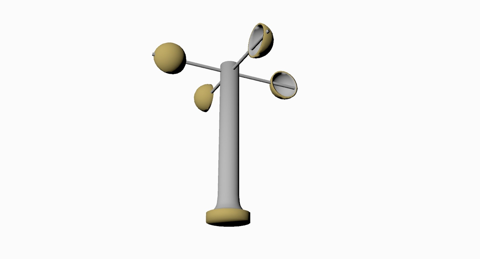 Cartoon weather vane 3D model - TurboSquid 1335788