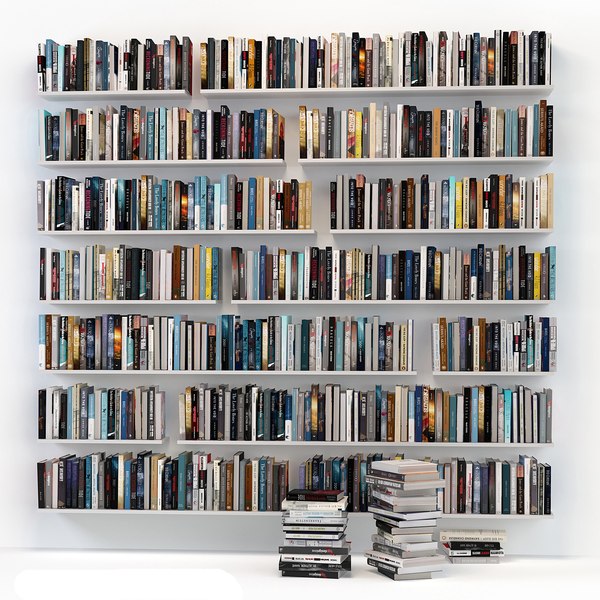 Editable random books 3D 모델 - TurboSquid 1966626