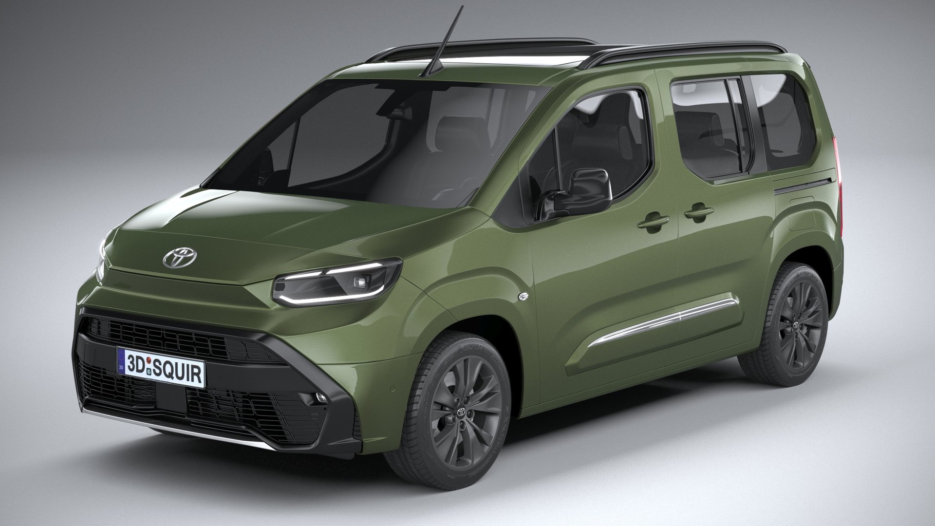 3D Toyota ProAce City Verso 2025 - TurboSquid 2356068