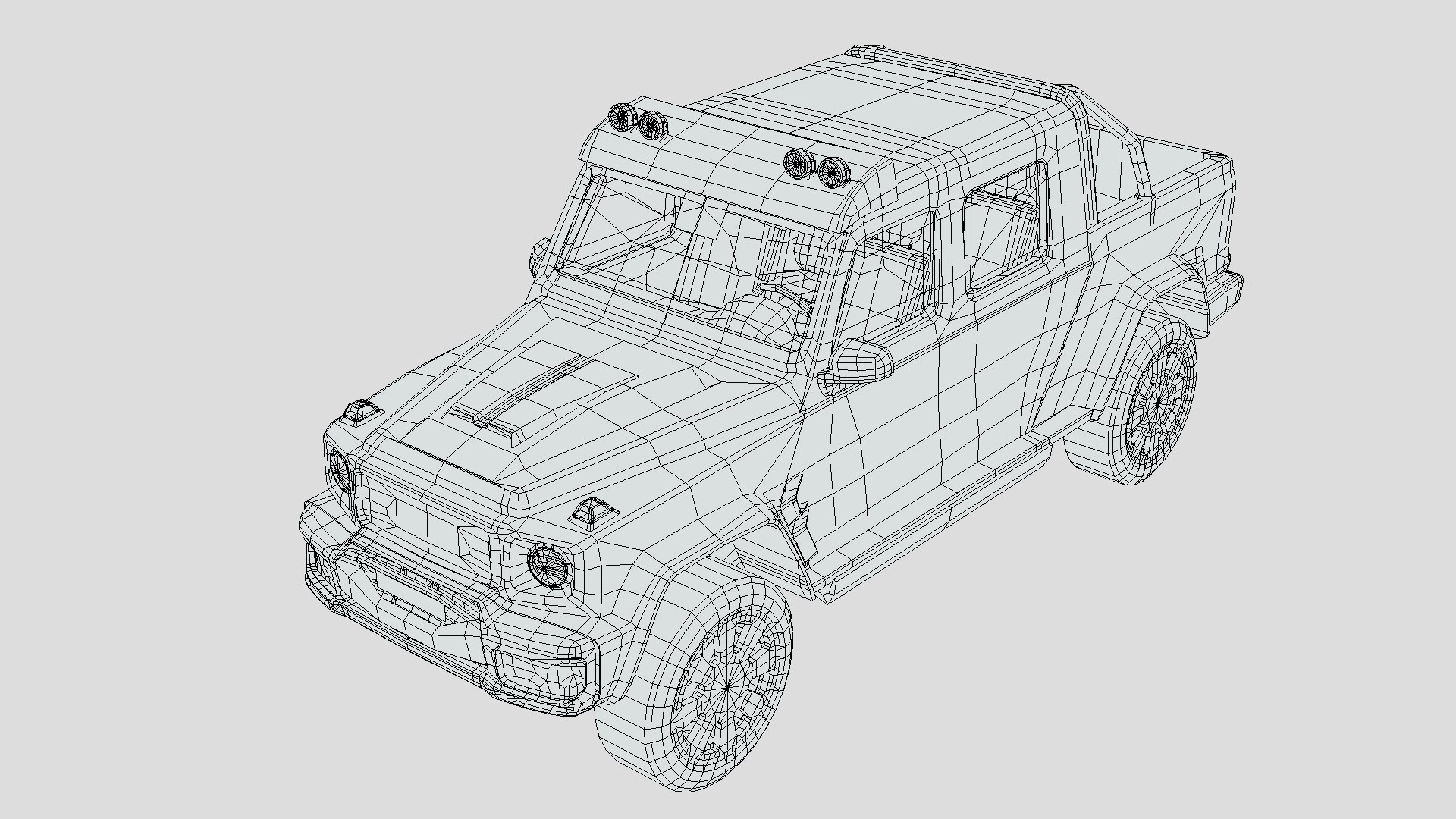 3D Low Poly Car - Brabus 800 XLP - TurboSquid 2087074