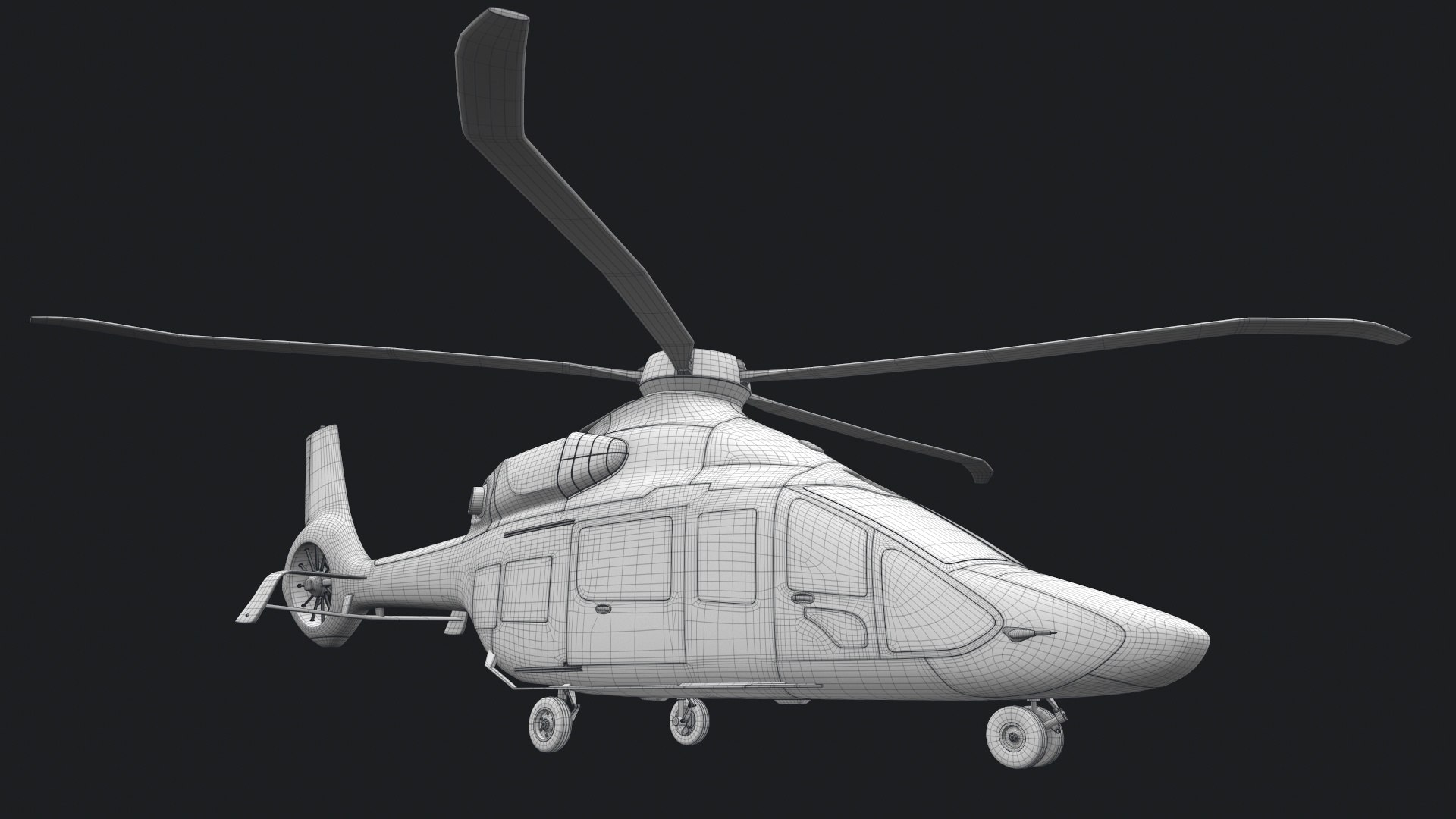 3D Airbus Helicopter H160 2022 Model - TurboSquid 1795042