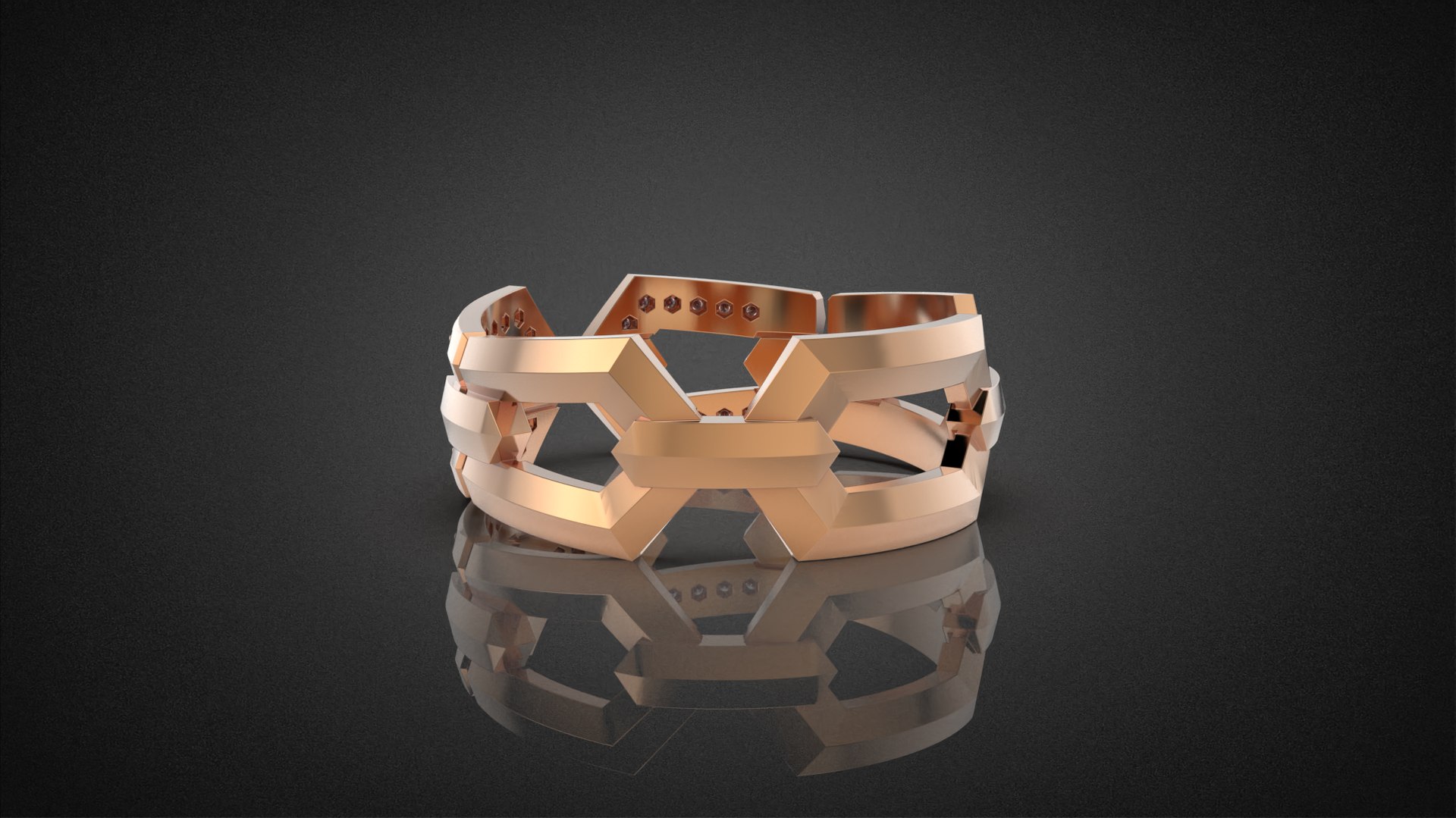 3D Model Wedding Chains Ring All Sizes R49 3D Print Model - TurboSquid ...