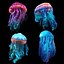 3D Model Jellyfish Pack 4 - TurboSquid 2165313