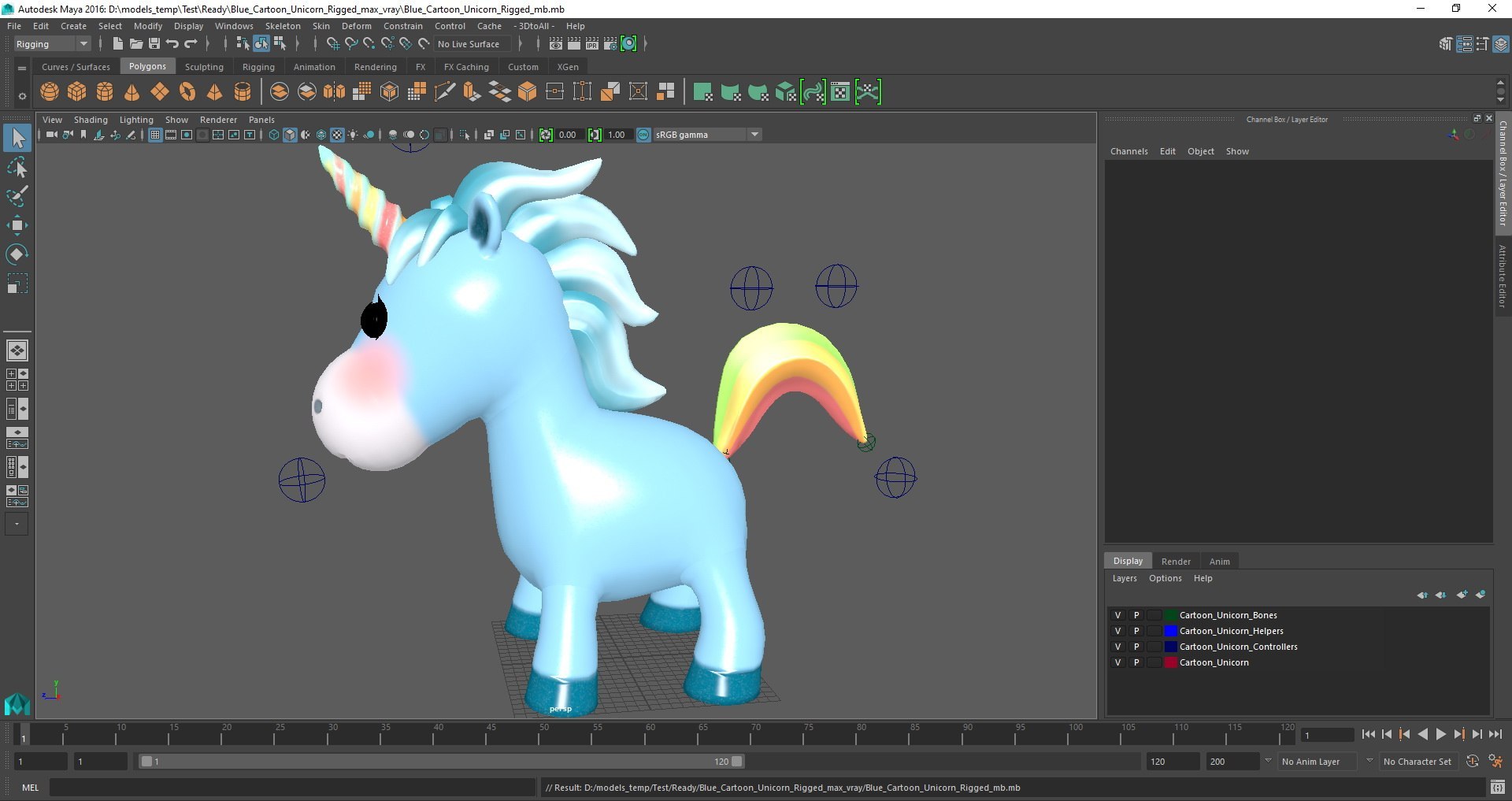 3D Rigged Cartoon Characters Collection For Maya Model - TurboSquid 2205835