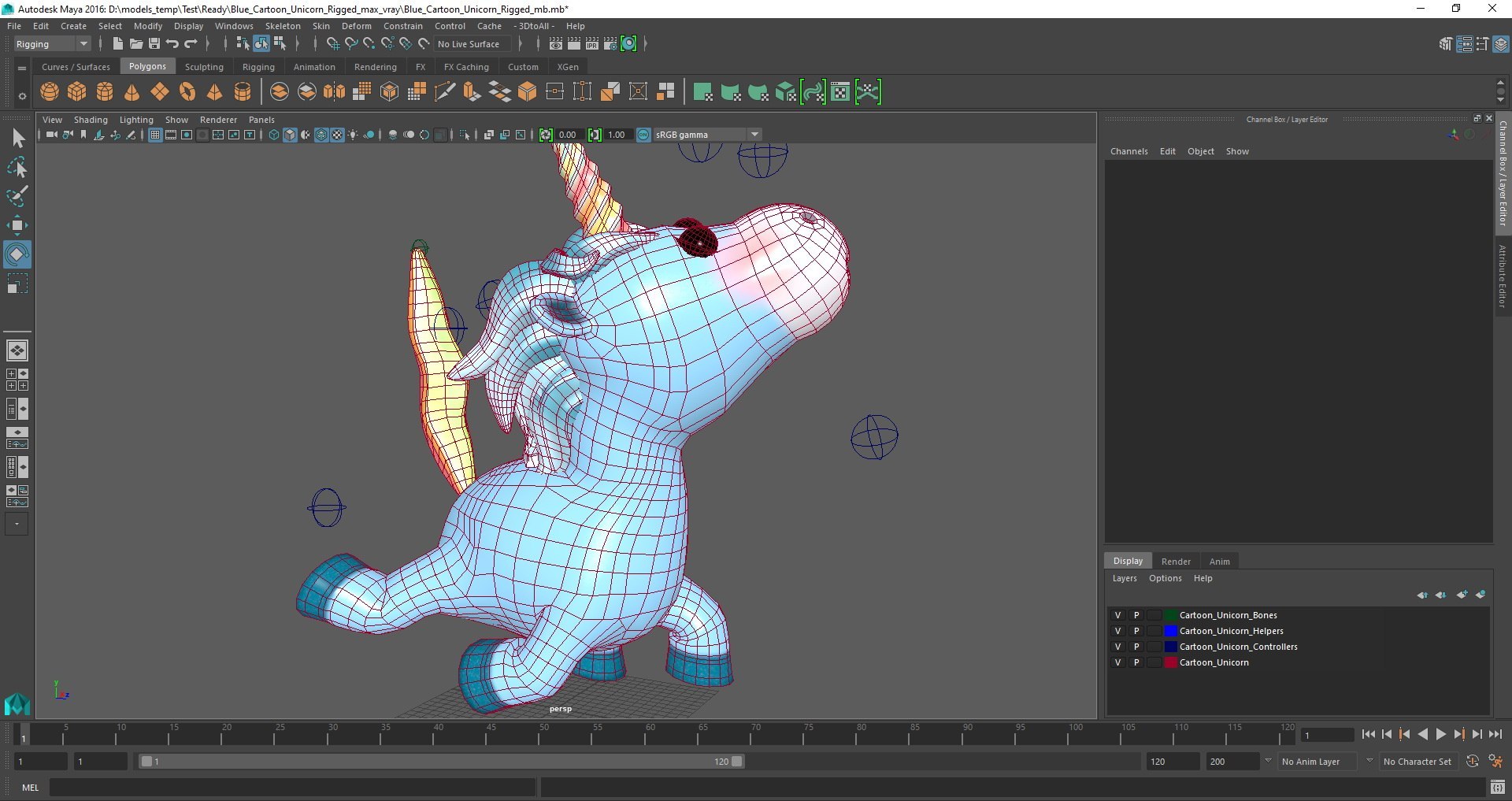 3D Rigged Cartoon Characters Collection For Maya Model - TurboSquid 2205835