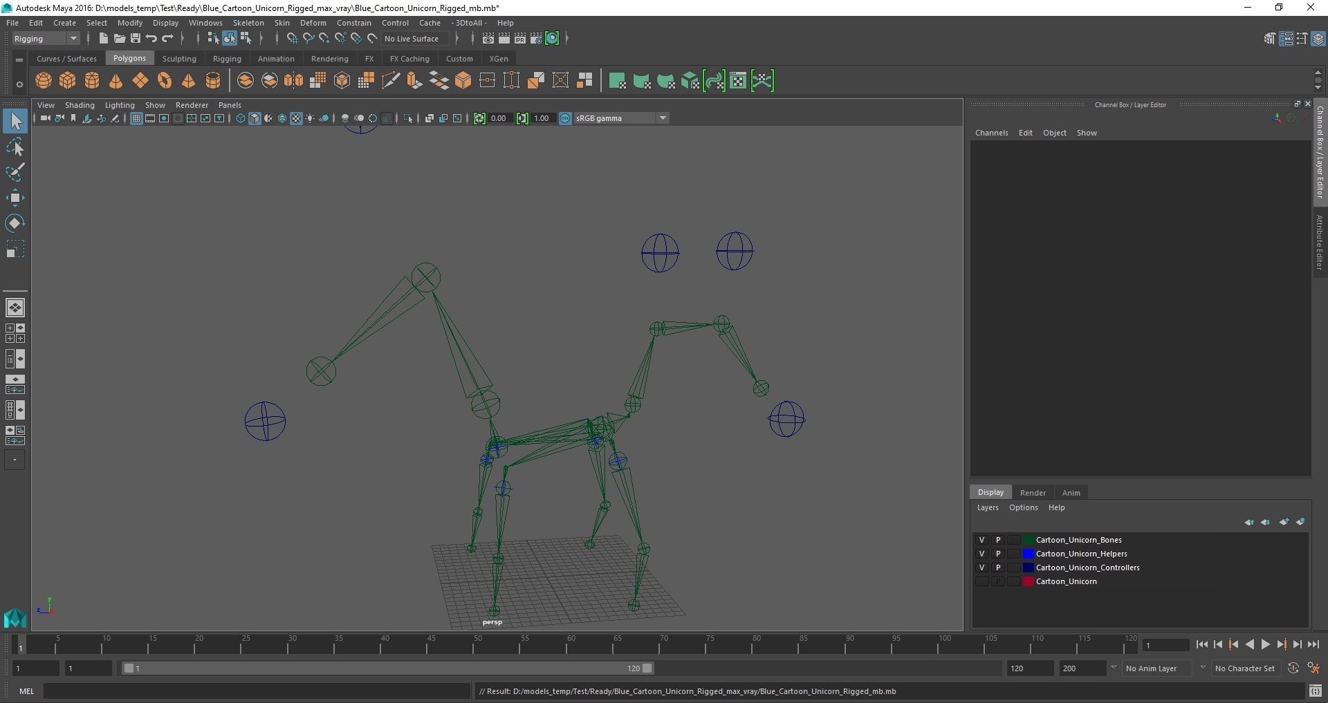3D Rigged Cartoon Characters Collection For Maya Model - TurboSquid 2205835