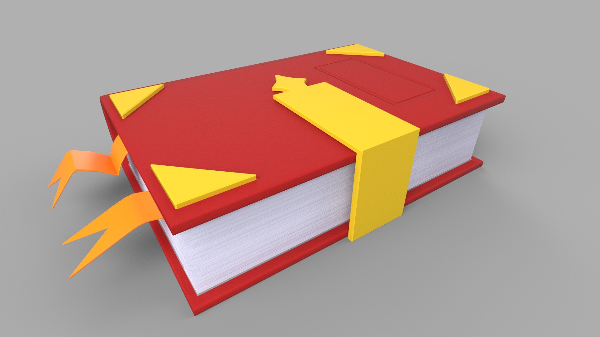 Stylized Book Model - TurboSquid 1865023