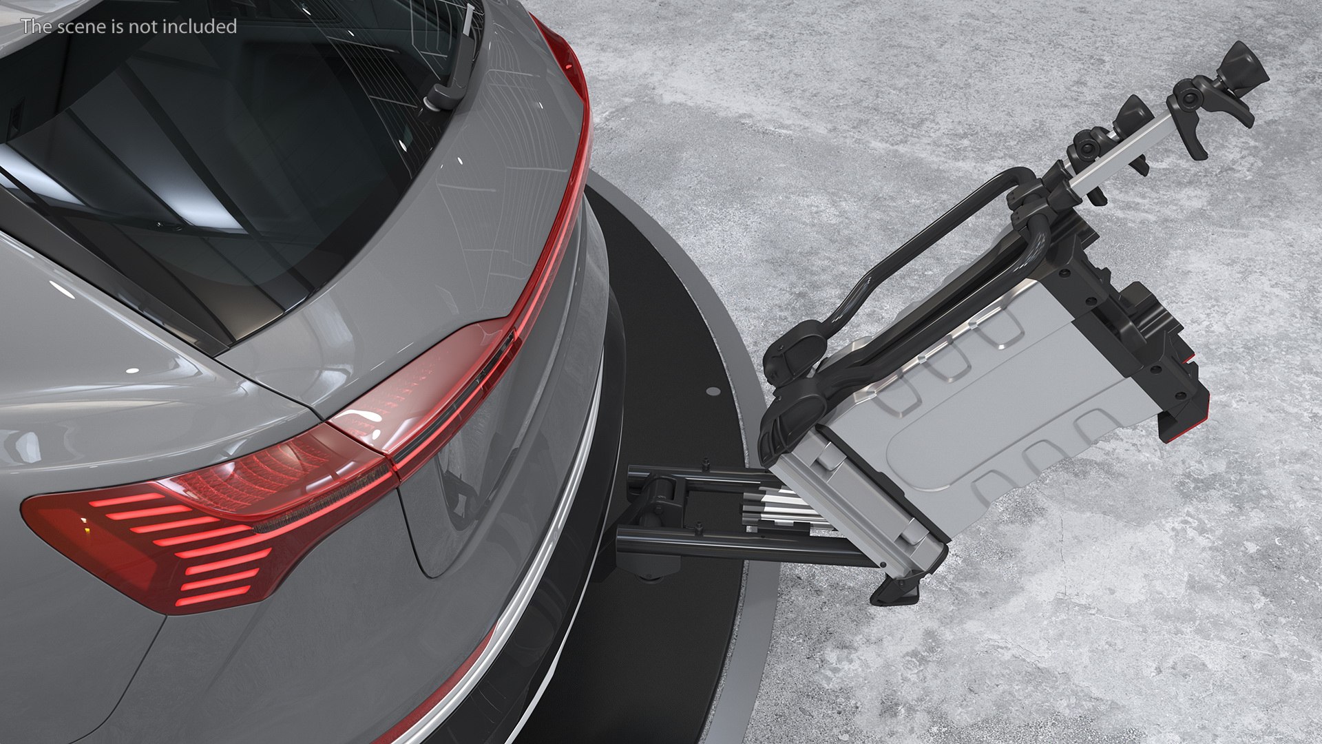 3D Model Thule EasyFold XT2 Bike Racks Rigged - TurboSquid 1723002