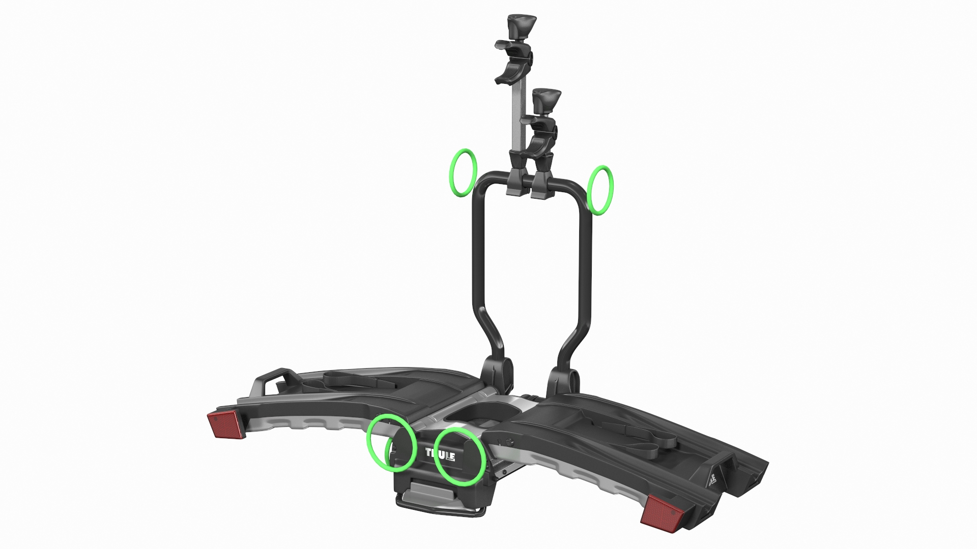 3D Model Thule EasyFold XT2 Bike Racks Rigged - TurboSquid 1723002