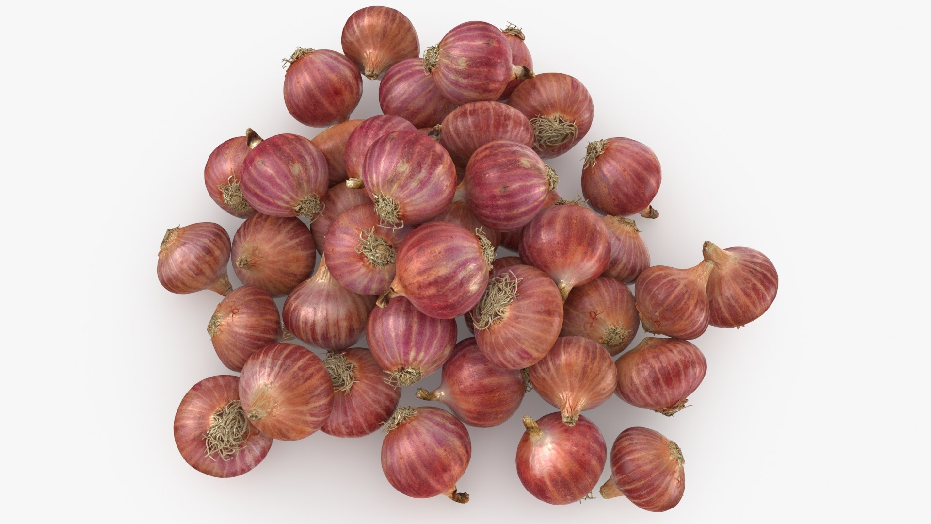 Shallots Pile V2 3D Model - TurboSquid 2213001