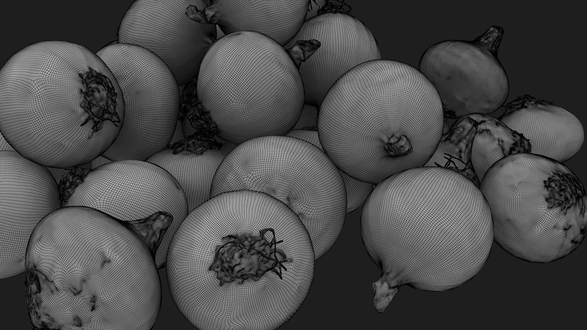 Shallots Pile V2 3D Model - TurboSquid 2213001