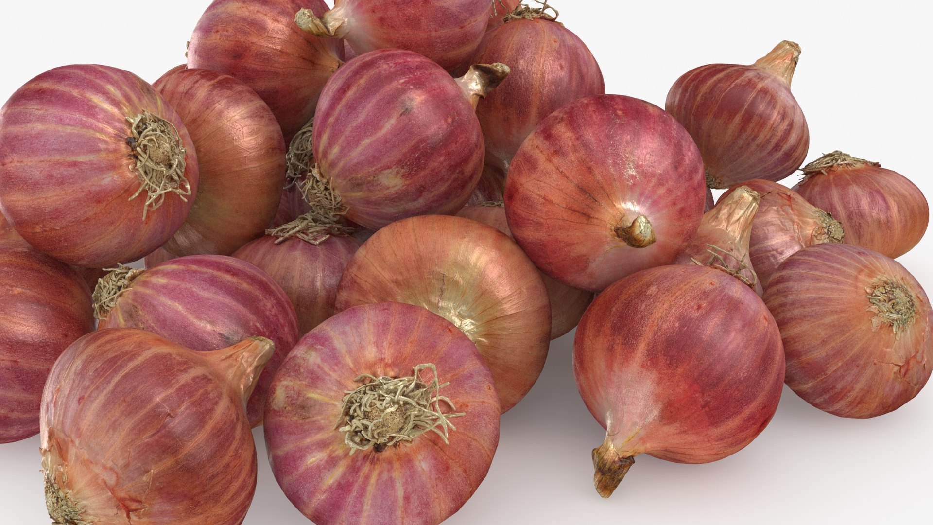 Shallots Pile V2 3D Model - TurboSquid 2213001