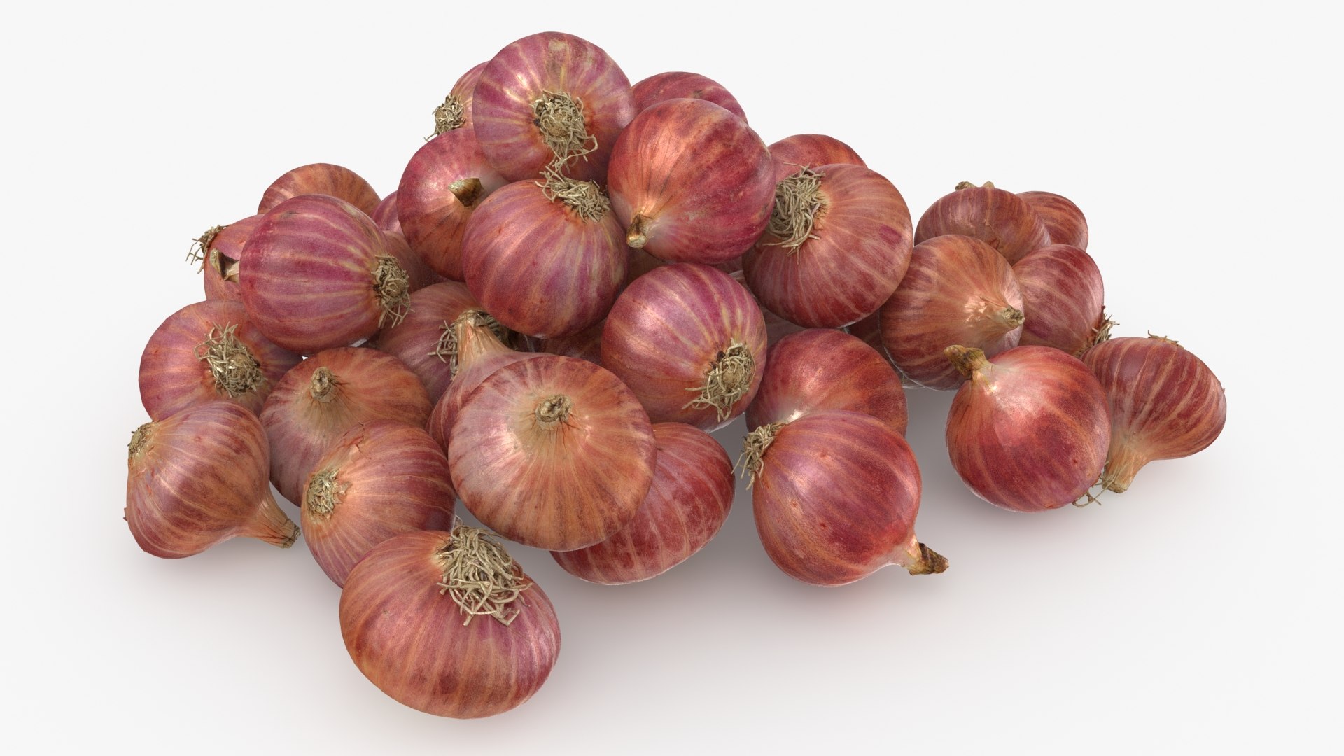 Shallots Pile V2 3D Model - TurboSquid 2213001