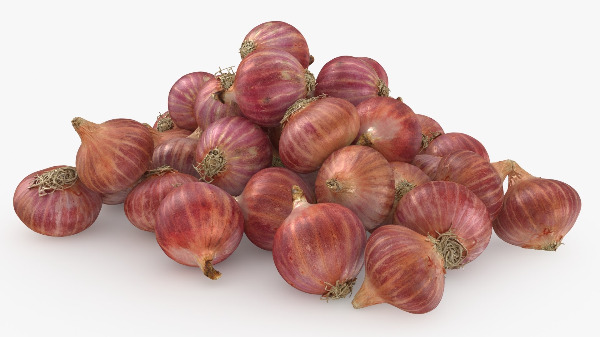 Shallots Pile V2 3D Model - TurboSquid 2213001