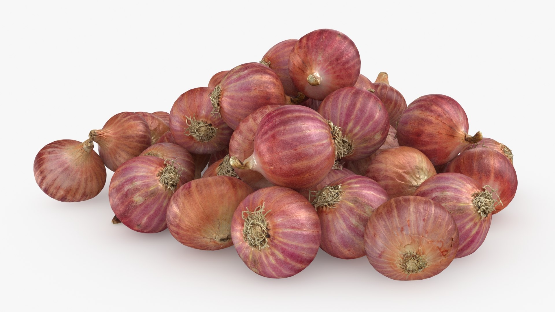 Shallots Pile V2 3D Model - TurboSquid 2213001