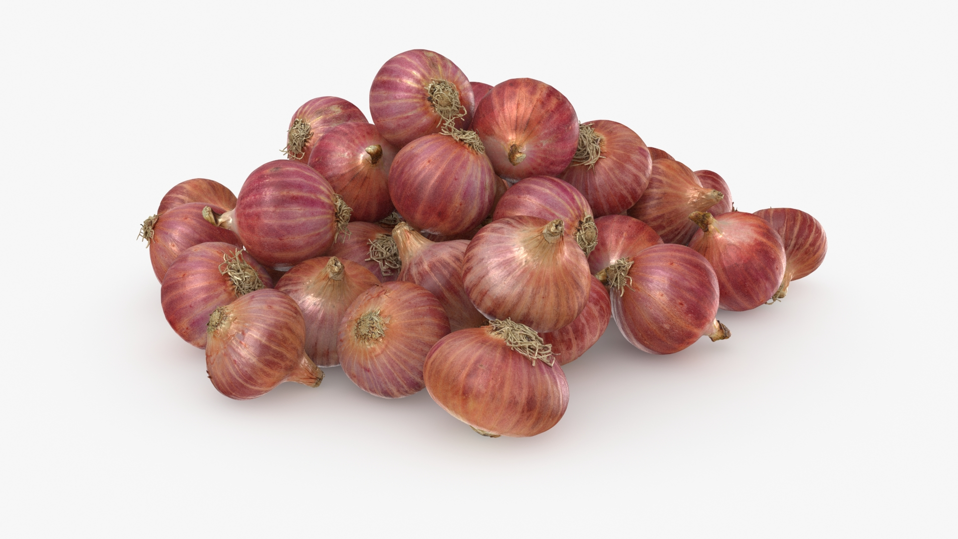 Shallots Pile V2 3D Model - TurboSquid 2213001