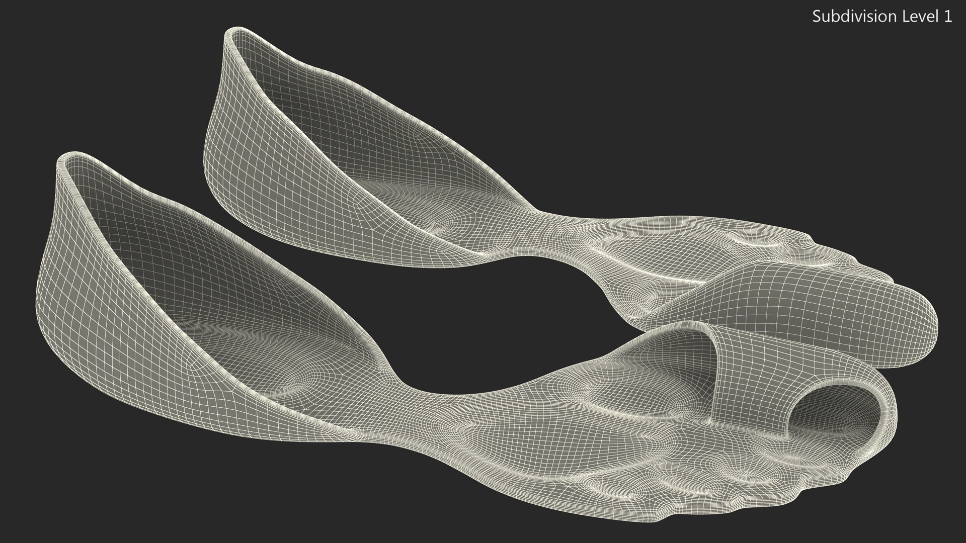 3D Fashionable Barefoot Shoes Balenciaga Zero - TurboSquid 2357092