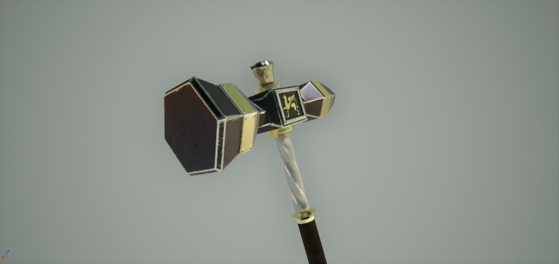 Fantasy hammer 3D model - TurboSquid 1482023