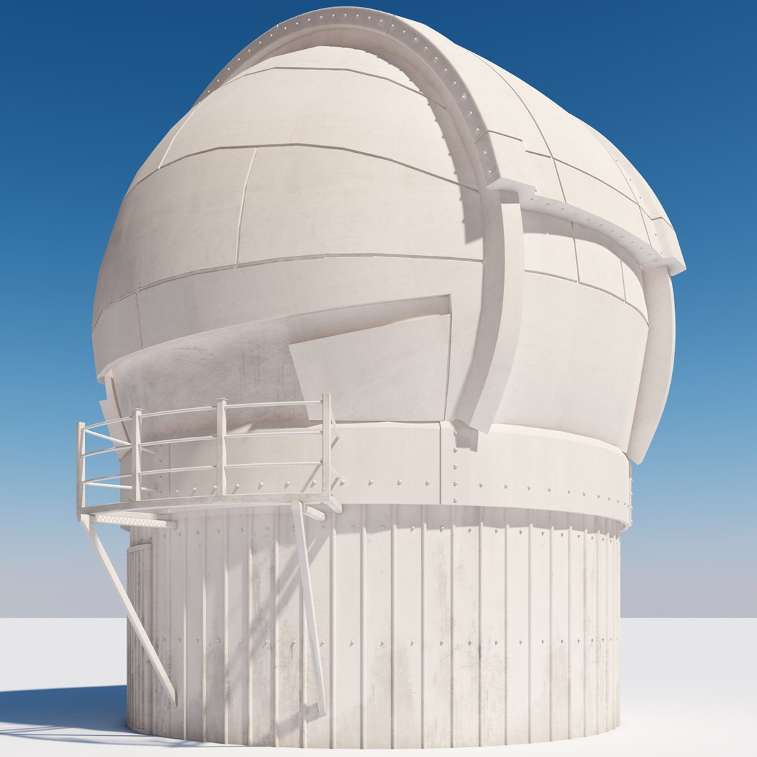 Automated Planet Finder Dome 3d 3ds