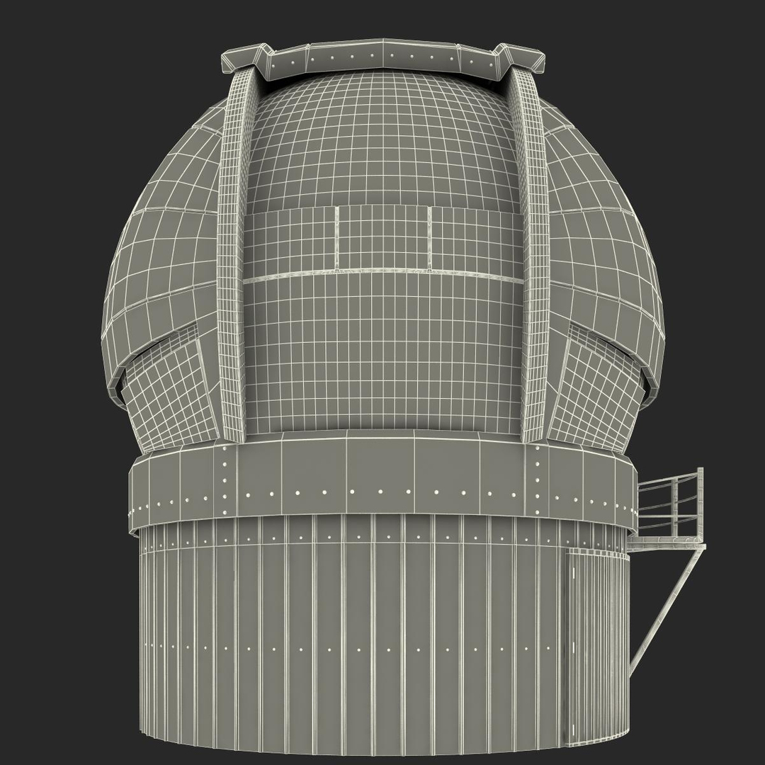 Automated Planet Finder Dome 3d 3ds