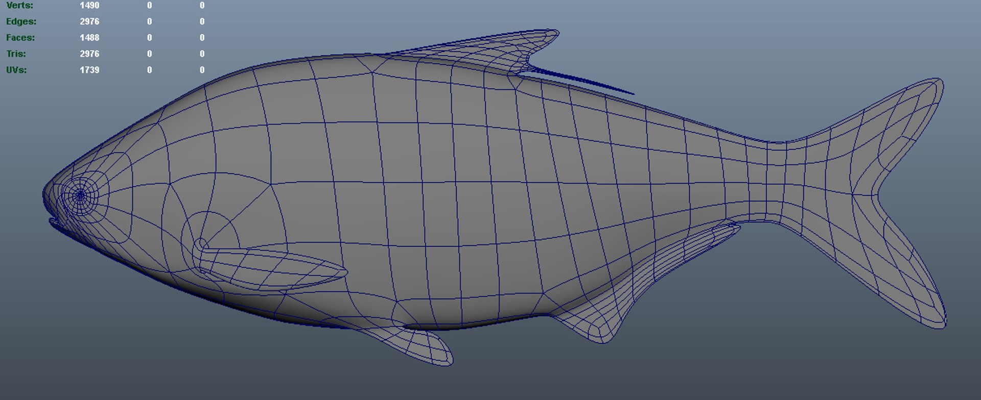 3D Model Gizzard Shad - TurboSquid 1597619