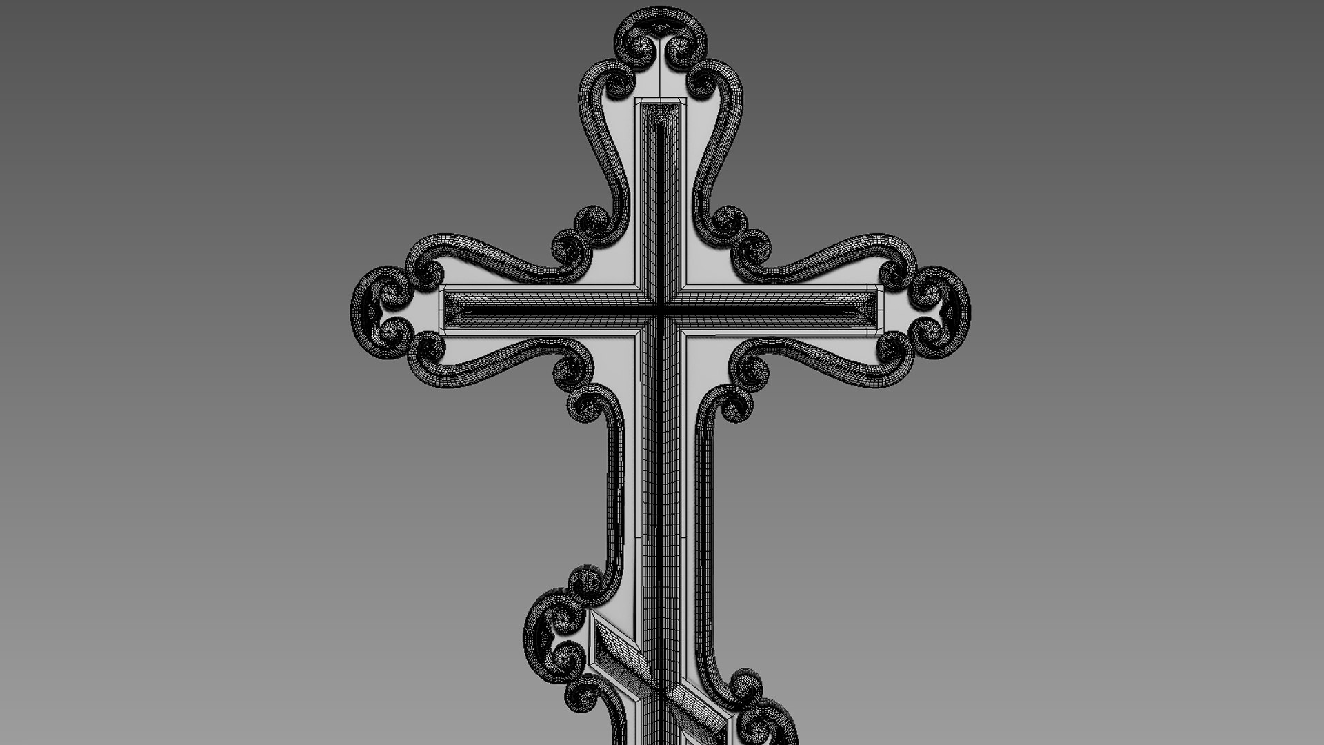 Cross Bas-relief 3D Model - TurboSquid 2129431