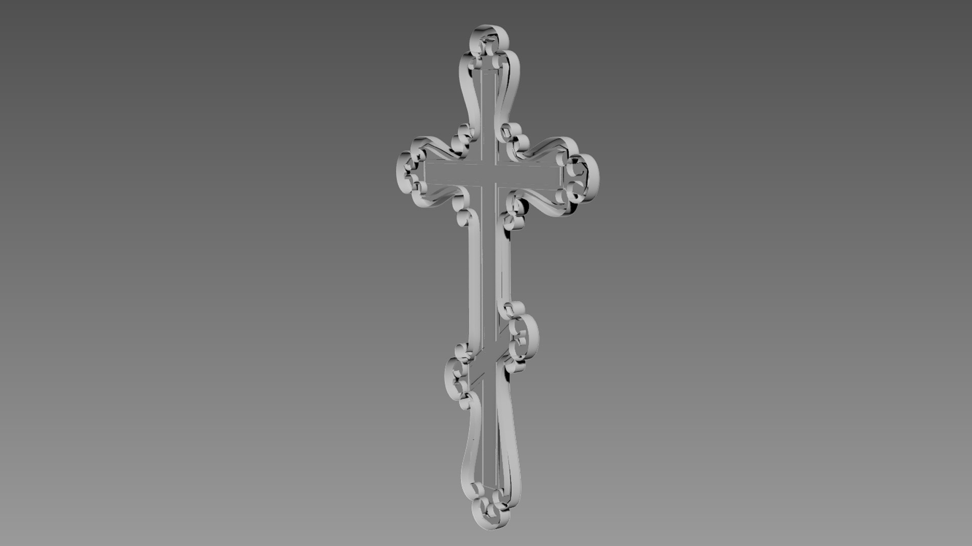 Cross Bas-relief 3D Model - TurboSquid 2129431