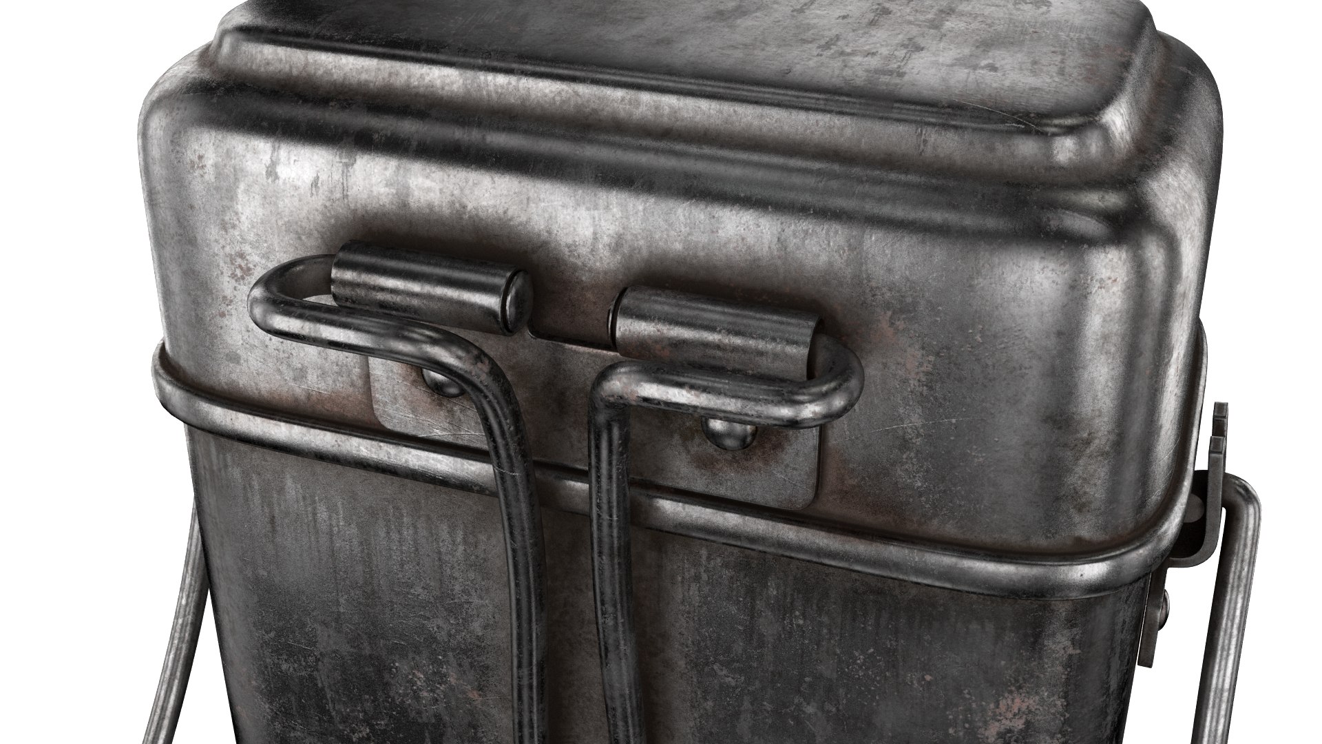 3D old lunch box model - TurboSquid 1544580