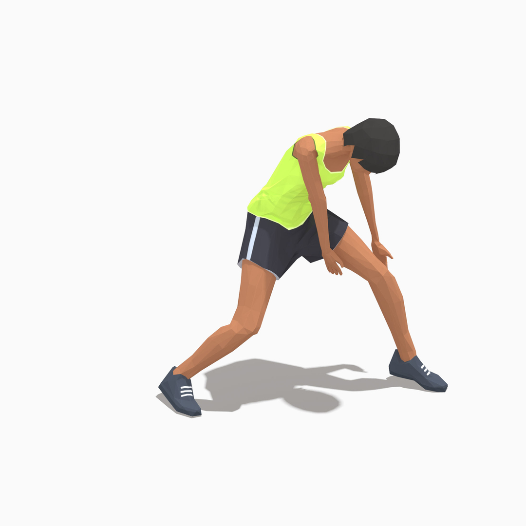 3D exercise woman - TurboSquid 1672483