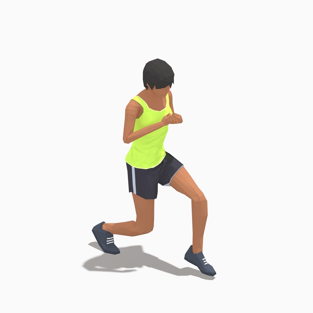 3D exercise woman - TurboSquid 1672483