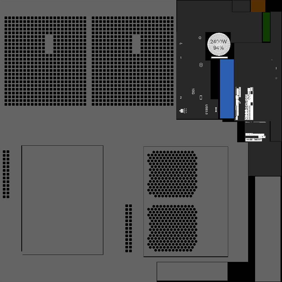 Server Box Cooler Model - TurboSquid 1465425