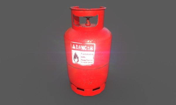 modelo 3d Botella con gas - TurboSquid 1201851