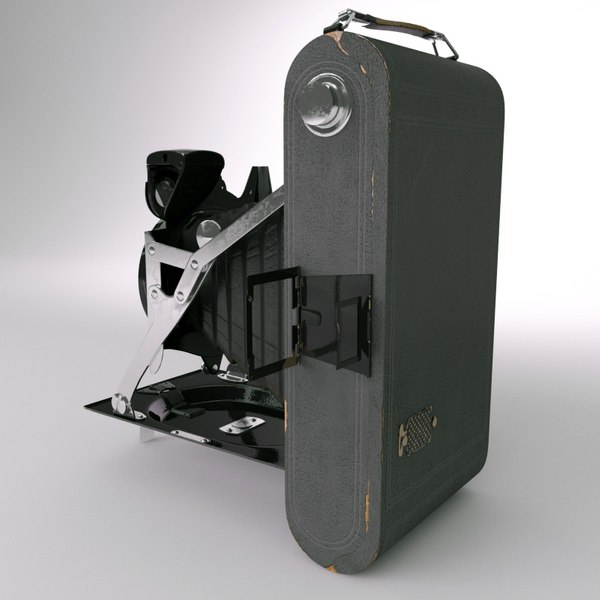 3d retro electronics 8 model