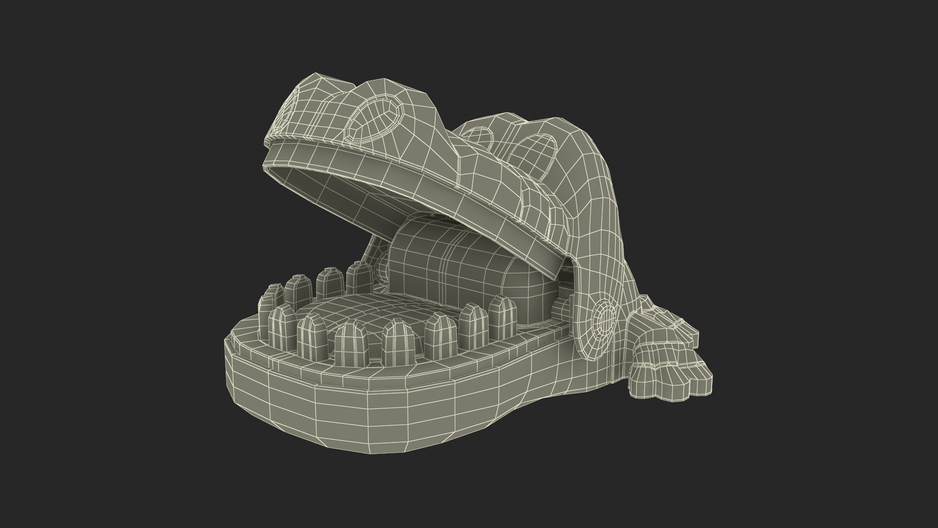 3D Crocodile Dentist Toy - TurboSquid 2243062
